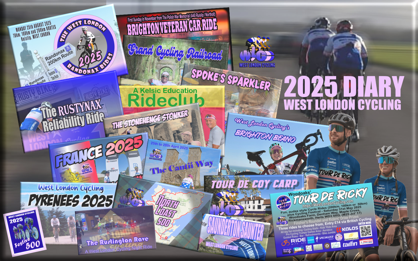 WLC 2025 EVENTS DIARY - WEST LONDON CYCLING