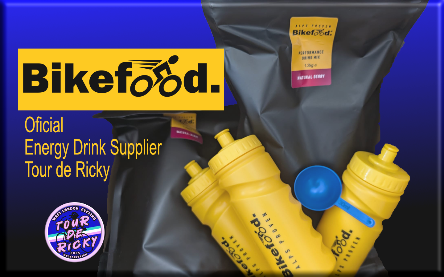 Bikefood becomes the Official Energy Drink Suppier at the Tour de Ricky ...
